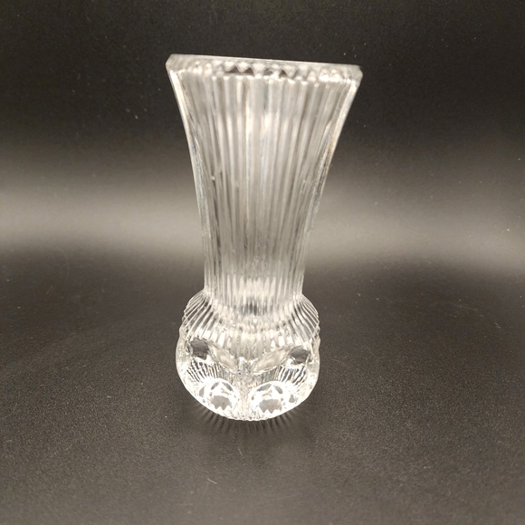 Fostoria | Accents | Vintage Fostoria Lead Crystal Ribbed Thumbprint ...